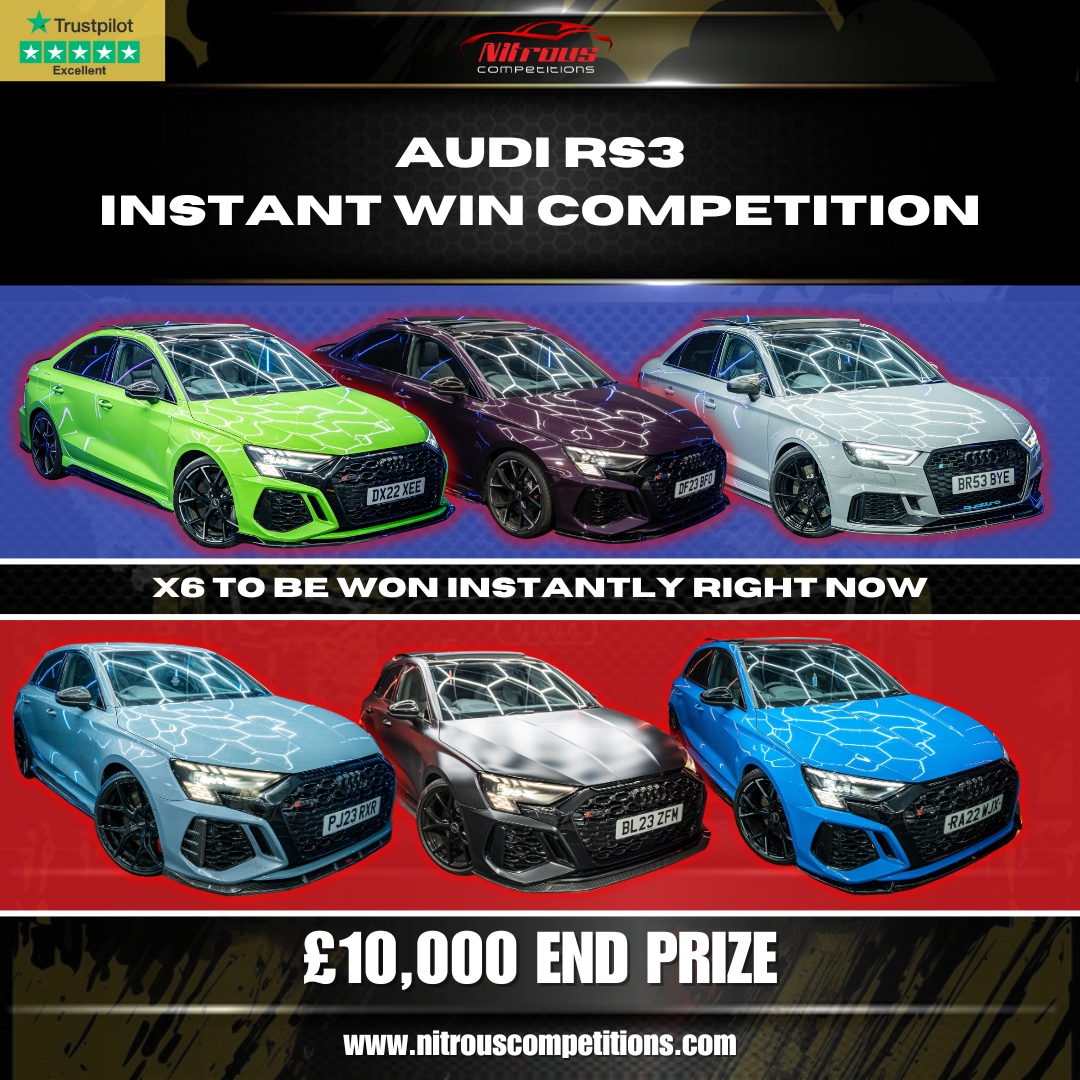 RS3 INSTANT WIN COMPETITION [Draw February 8th] £10,000 END PRIZE ...