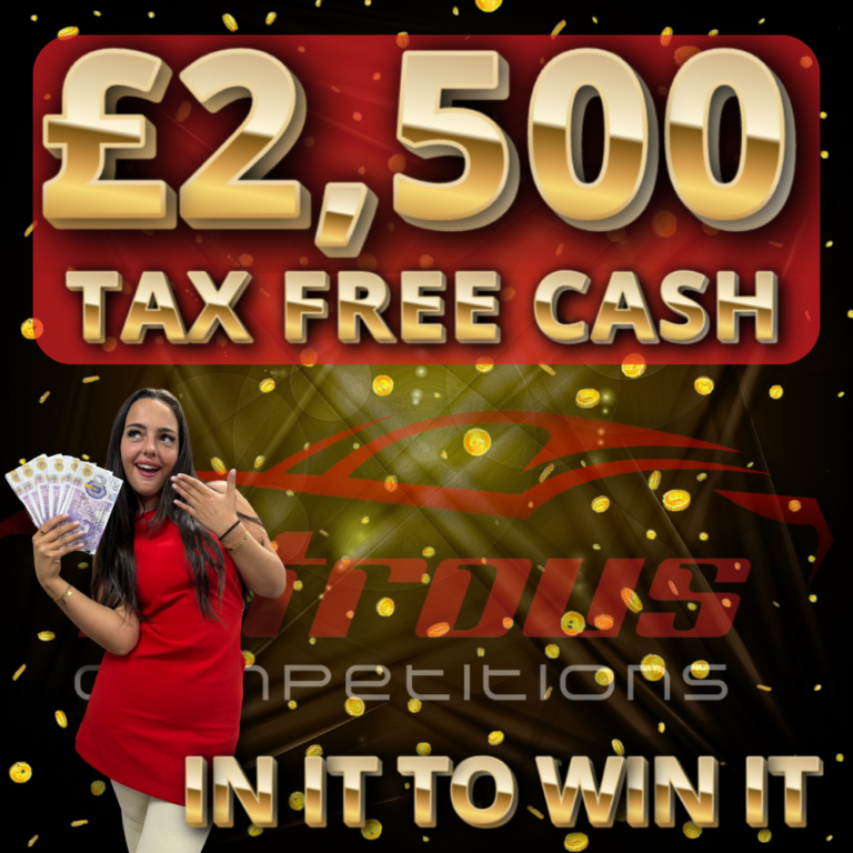 Draw 2, £2,500 Tax Free Cash [Draw February 16th] - Nitrous Competitions