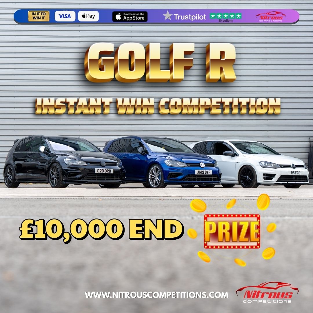 GOLF R Instant Win Competition [Draw April 12th] £10,000 END PRIZE ...