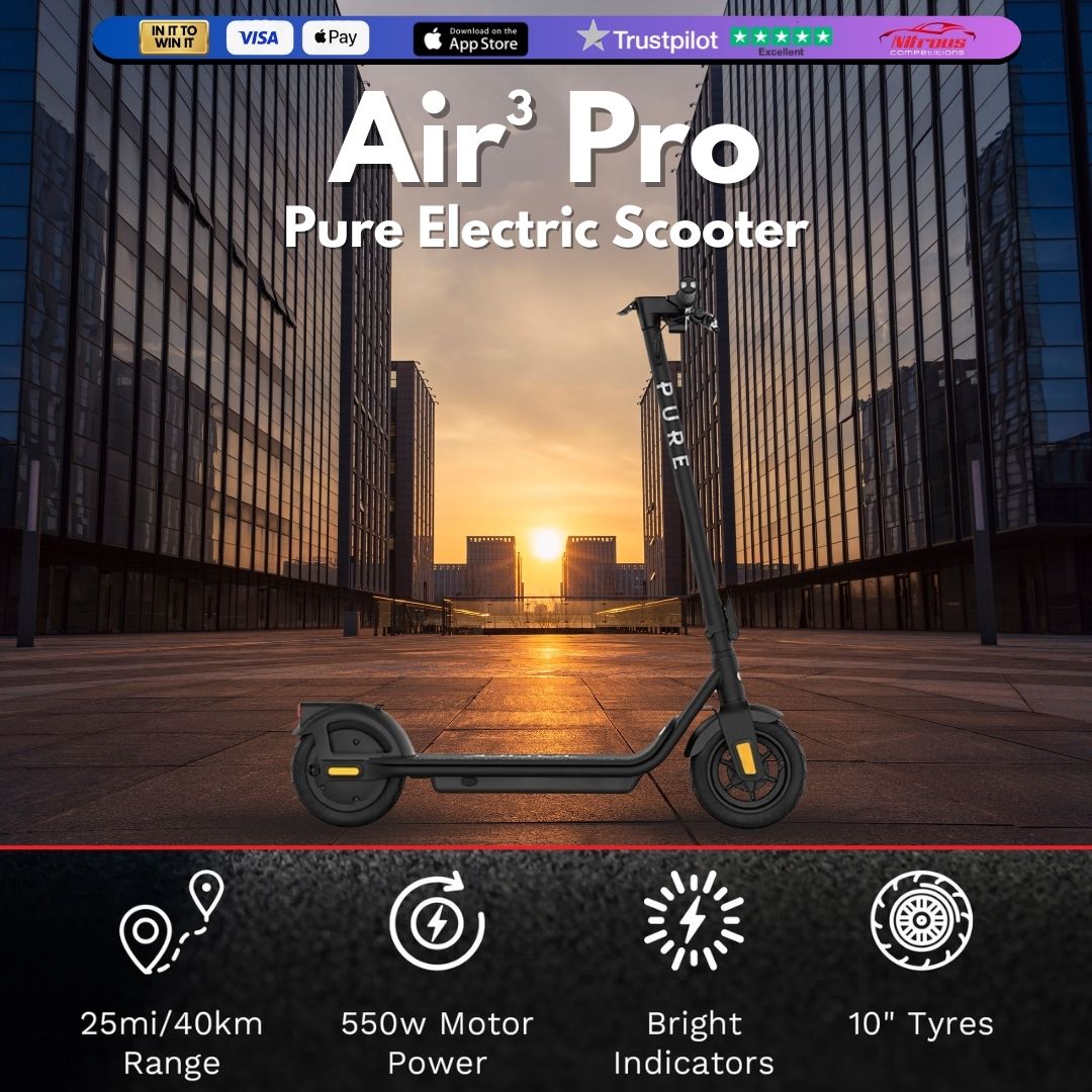 PURE AIR 3 PRO ELECTRIC SCOOTER [Draw May 29th] - Nitrous Competitions