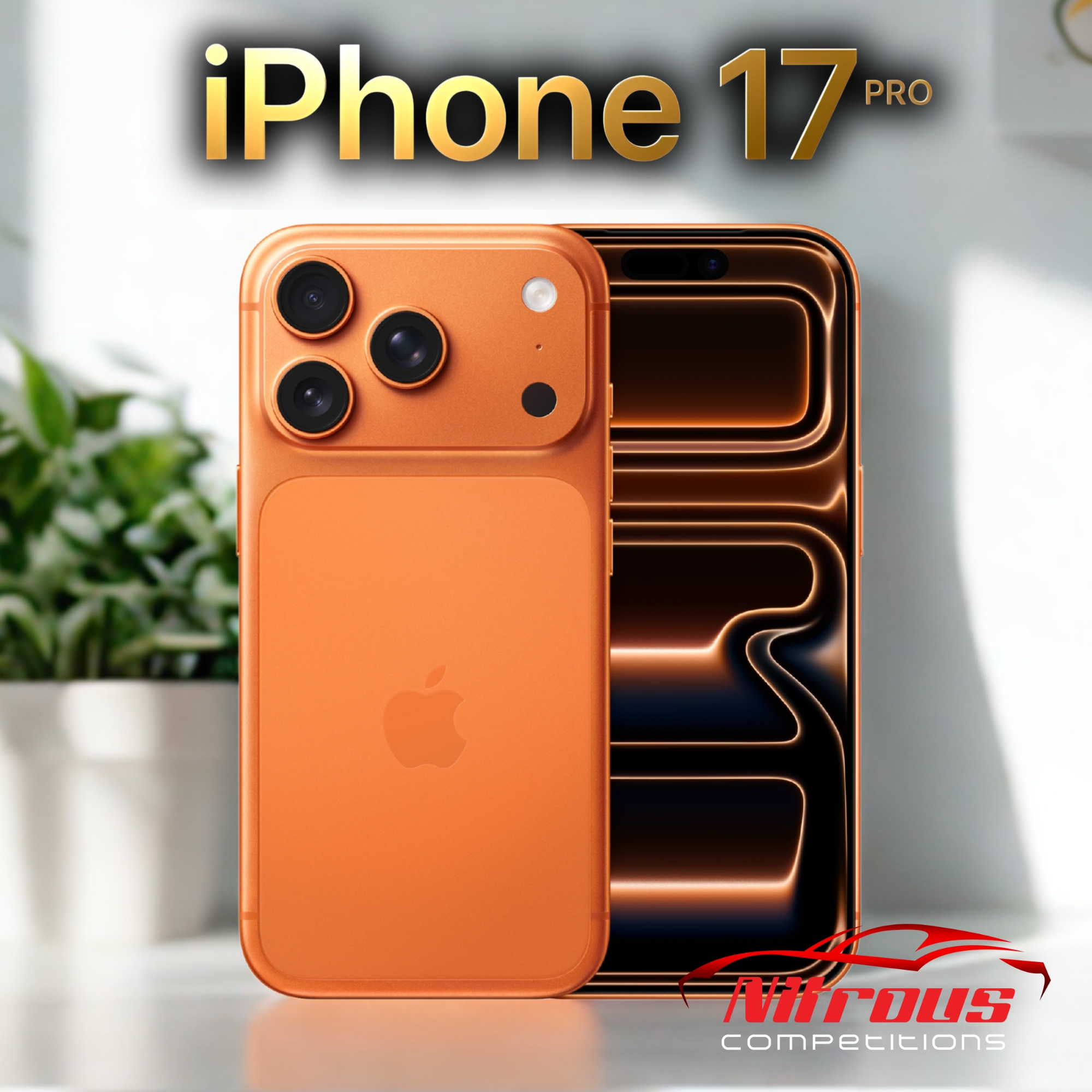 iPHONE 17 PRO, 1TB, COSMIC ORANGE [Draw September 28th] - Nitrous ...