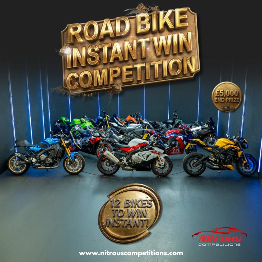 ROAD BIKE INSTANT WINS [Draw September 25th] £5,000 END PRIZE - Nitrous ...