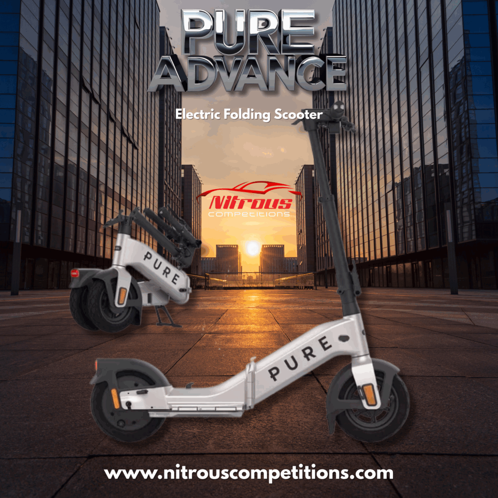 PURE FOLDING SCOOTER (Draw October 14th) - Nitrous Competitions