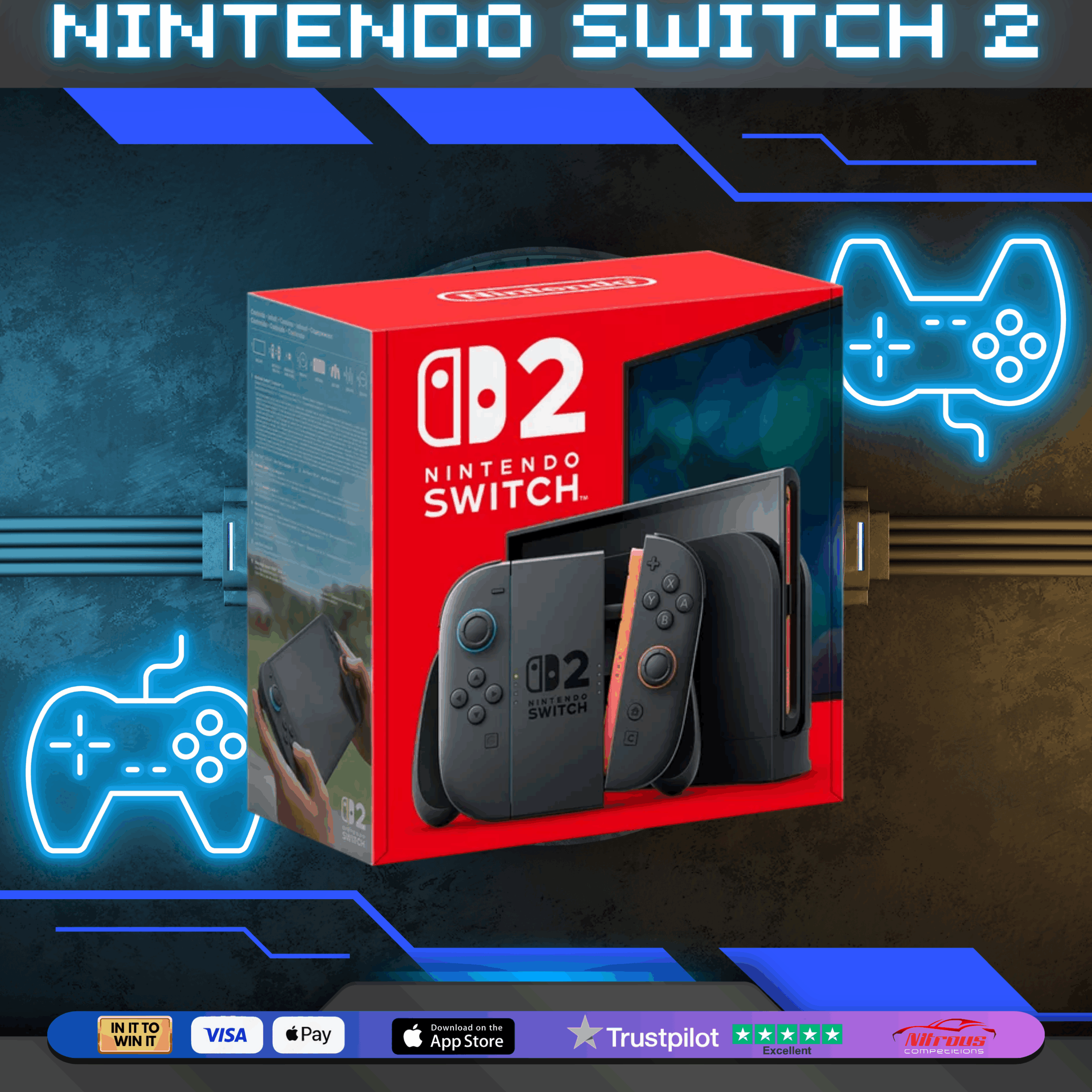 NINTENDO SWITCH 2 [Draw January 2nd] - Nitrous Competitions