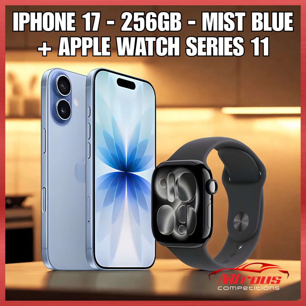 IPHONE 17, 256GB, MIST BLUE + APPLE WATCH SERIES 11 [Draw January 17th ...