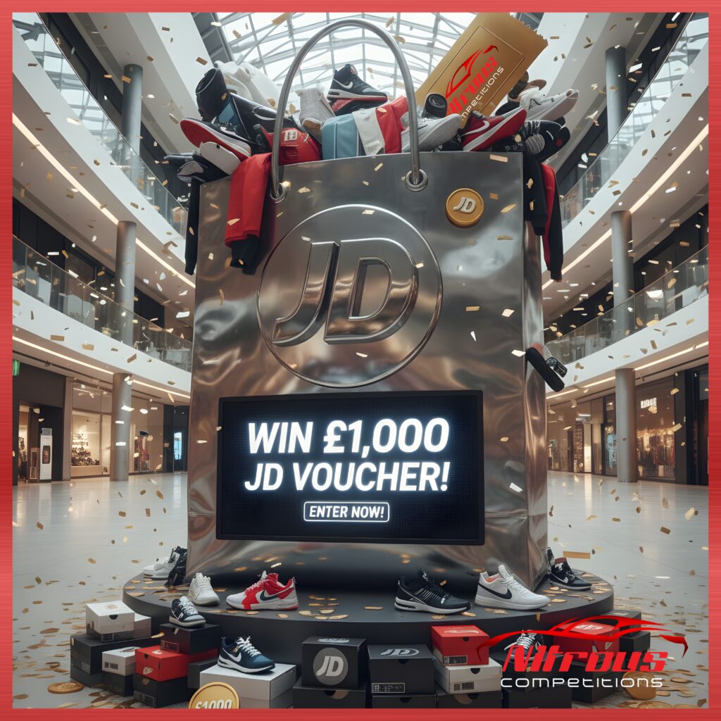 Draw 2, £1,000 JD SPORTS VOUCHER [Draw January 13th] - Nitrous Competitions